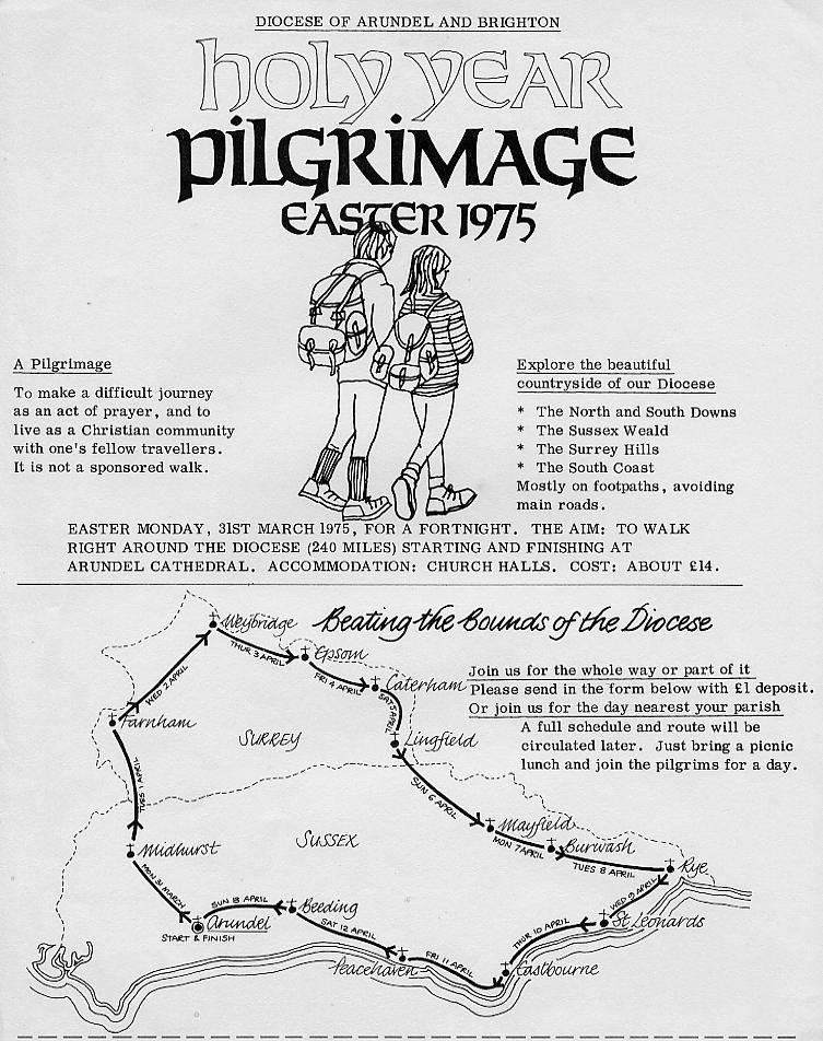 Pilgrimage Crosses from 1975 to date